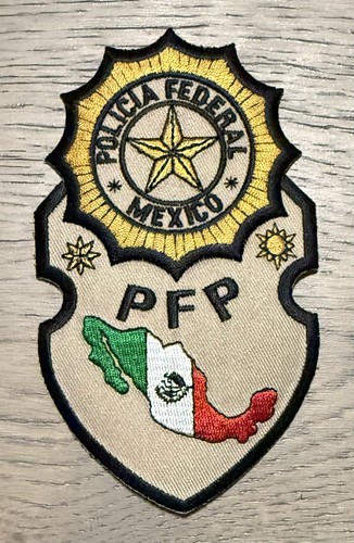 Mexico Policia Federal de Puertos Mexican PFP Border Port Police Patrol ...