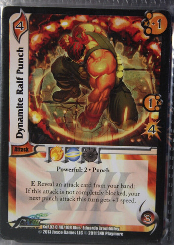 UFS King of Fighters XIII Attack -"Dynamite Ralf Punch" Set KoF02 | eBay