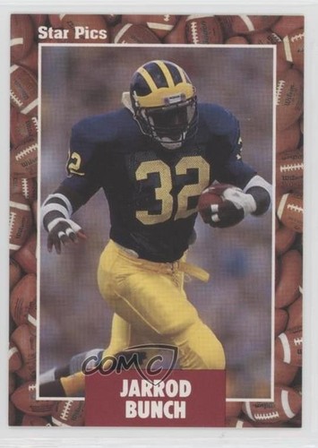 1991 Star Pics Certified Auto Jarrod Bunch #59 Rookie Auto RC | eBay