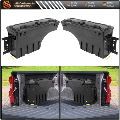 Truck Bed Storage Box For 99-07 Chevy Silverado & GMC Sierra 1500 2500 ...