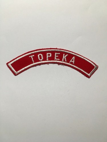 TOPEKA RED AND WHITE CITY STRIP | eBay