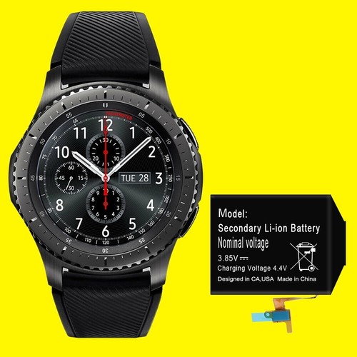 Rechargeable 580mAh Extended Slim Battery For Samsung Gear S3 Classic ...