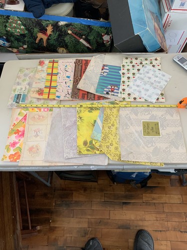 vintage lot wrapping paper baby shower christmas wedding ox78 | eBay