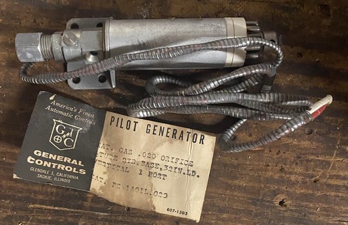 USED General Controls PG-1AOIL.020 Pilot Generator Assembly NEW Old ...