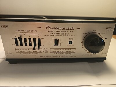 H M Controller in Model Railway Speed Controllers for sale | eBay