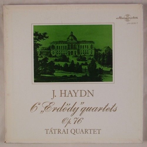 HAYDN: 6 String Quartets, Tatrai Quartet HUNGAROTON Stereo 3x LP Box NM ...