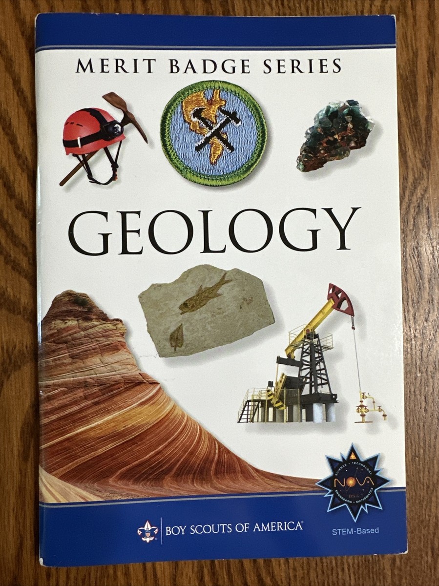 Geology Merit Badge Worksheet Bsa Merit Badge Books For Sale | EBay