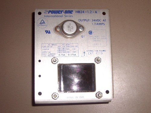POWER ONE HB24-1.2-A POWER SUPPLY 1.2AMP , (E1) | eBay