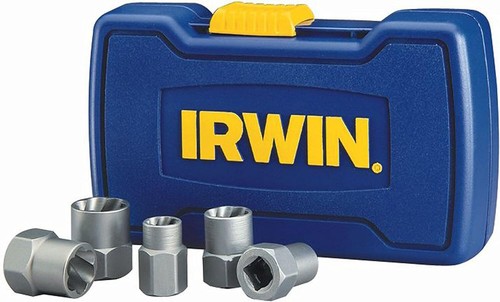 Irwin Bolt-Grip Metric & Standard Assorted Drive Bolt Extractor Set,5Pc ...