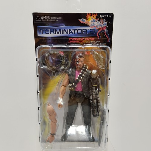 NECA Reel Toys Terminator 2 Kenner Tribute Power Arm T-800 T800 7 ...
