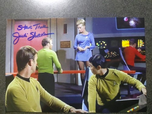 JUDI SHERVEN As NURSE Hand Signed Autograph 4X6 Photo - STAR TREK (1967 ...