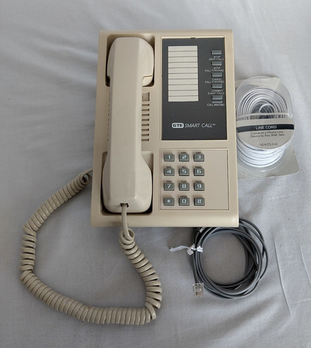 Corded landline Phone System Vodavi Communications GTE Smart Call | eBay