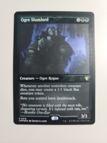MTG Ogre Slumlord Commander Masters 0518 Foil Etched Rare | eBay