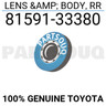 8158133380 Genuine Toyota LENS & BODY, RR 81581-33380 | eBay