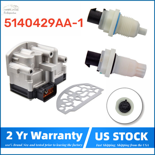 5140429AA Transmission Shift Solenoid Pack & Speed Sensors For Chrysler ...