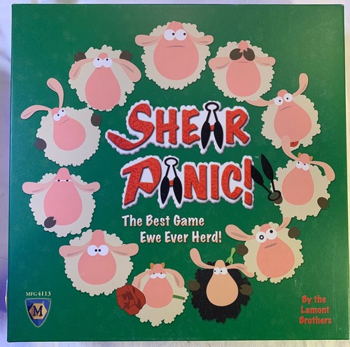 SHEAR PANIC Board Game- Sheep Themed Game - Complete - Mayfair Games | eBay