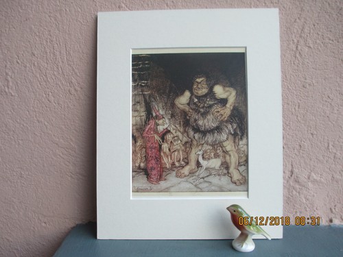 antique Arthur Rackham illustration of Giant 1918 | eBay