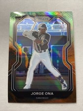 Jorge Ona Baseball Trading Card Database