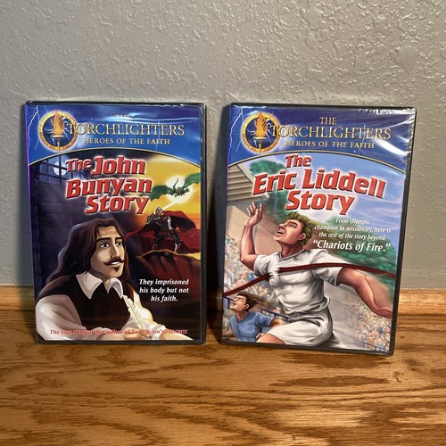 Torchlighters The John Bunyan & Eric Liddell Story DVD Kids Christian ...