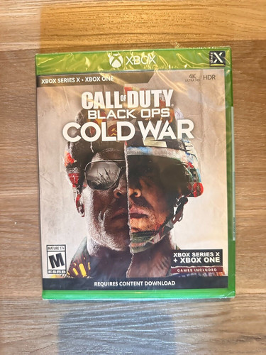 Call of Duty Black Ops Cold War Microsoft Xbox Series 2020. New and ...