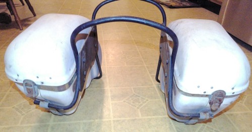 Harley Davidson Royalite Bubble Bags with Mounting Brackets Knucklehead ...