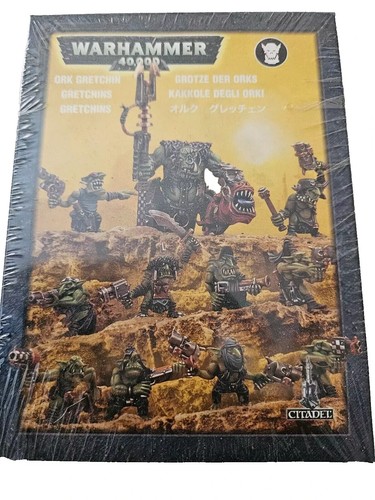 ORK GRETCHIN UNOPENED SEALED NEW GAMES WORKSHOP Warhammer (3RD ED) 40k ...