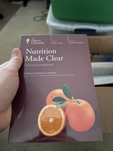 Nutrition Made Clear by Roberta H. Anding (Dvd And Course Guidebook ...