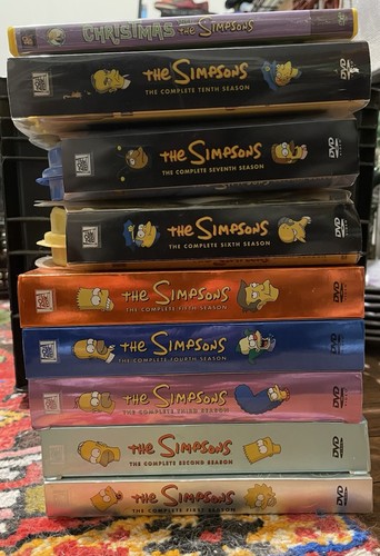 Simpsons DVD Box Set Lot Of 8 Seasons 1-7 & 10th + Bonus Collection | eBay