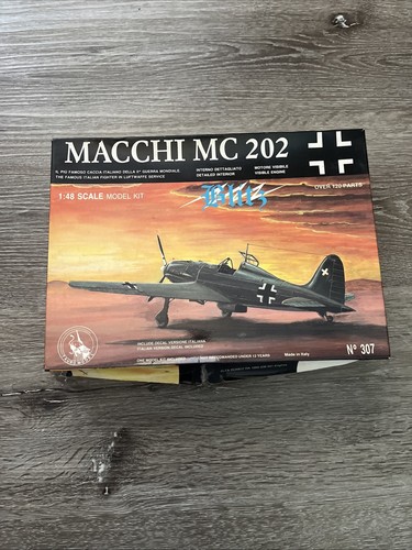 Tauro Models 1/48th Scale Macchi MC 202 Blitz Kit No. 307 Vintage Open Box | eBay