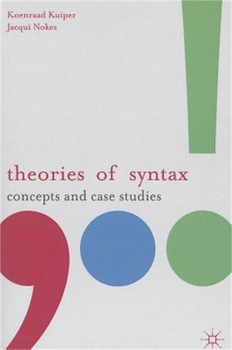 Theories of Syntax: Concepts and Case Studies (Paperback or Softback ...