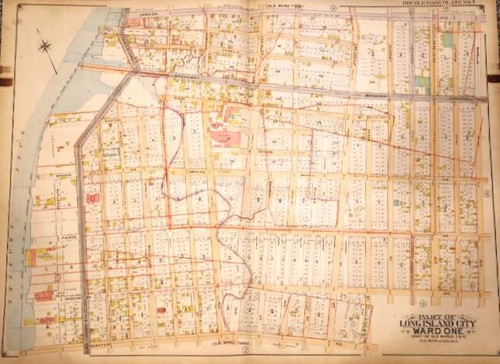 1903 BELCHER HYDE ATLAS OF LONG ISLAND CITY, NYC-MAP-ASTORIA-VERNON ...