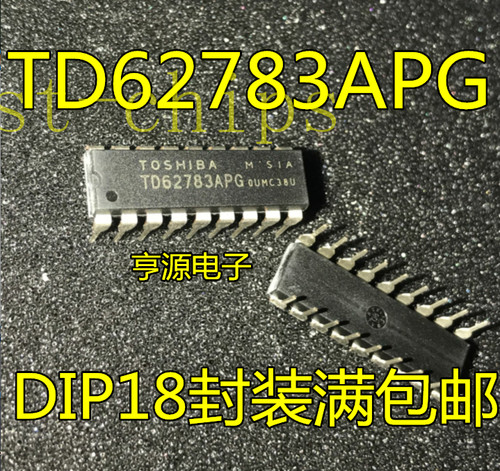 5PCS TD62783APG TD62783 TD62783AP DIP-18 8 ch High-Voltage Source Drive ...