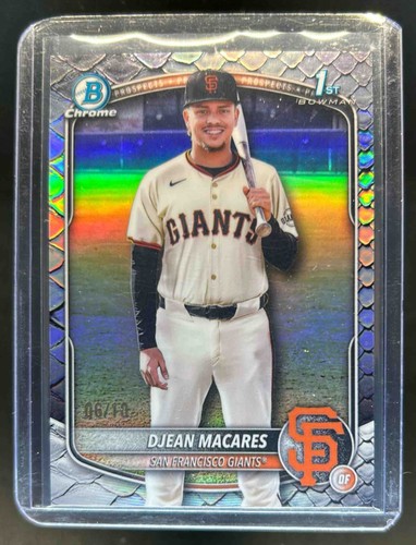 2025 Bowman Chrome - Prospects Djean Macares, Djean Macares #BCP-237 ...