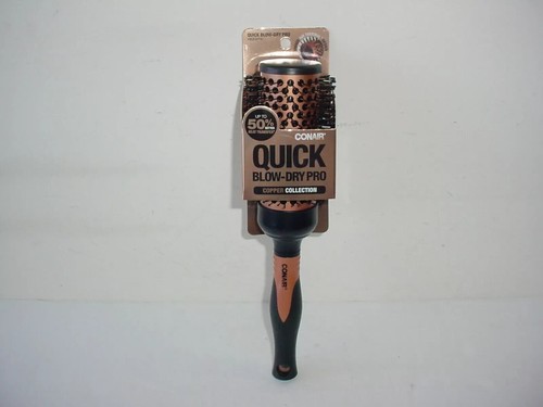 Conair Quick Blow-Dry Pro Copper Collection Porcupine Round Brush | eBay