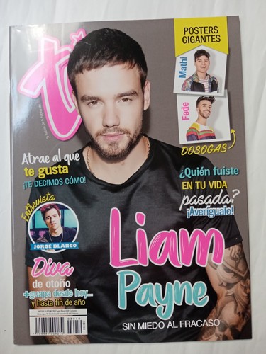 LIAM PAYNE TU MEXICAN MAGAZINE MEXICO SPANISH OCTOBER 2018 | eBay