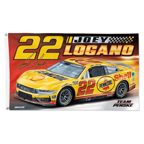 Joey Logano #22 Nascar Car Racing 3x5 FT Flag Wall Decore Banner | eBay