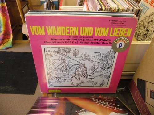 Vom Wandern Und Vom Lieben/Of Lovers & Wanderers LP Request Hans Martin ...