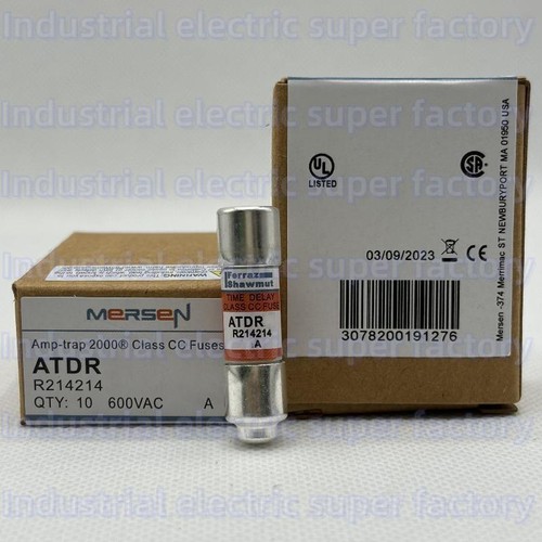 10PCS Ferraz Shawmut ATDR-6-1/4 ATDR6-1/4 ATDR 6.25A 600Vac TIME DELAY ...