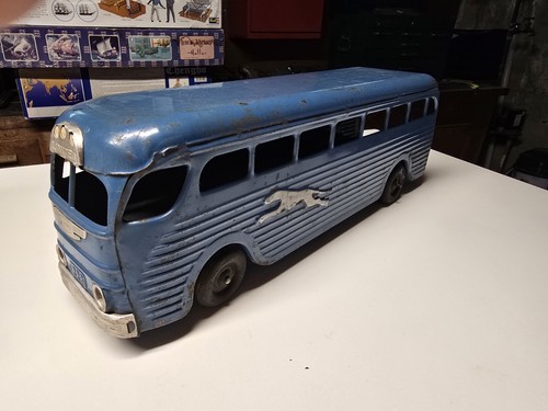 Vintage 1930's/1940's Keystone Toys Greyhound Bus Wind-Up Toy 18" | eBay