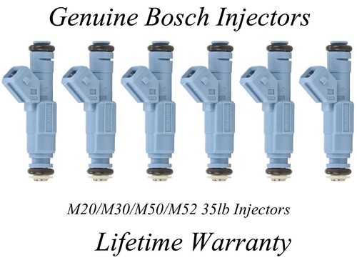 Genuine Bosch 35lb Gen III Fuel Injector Upgrade for BMW E30 E36 M20 ...