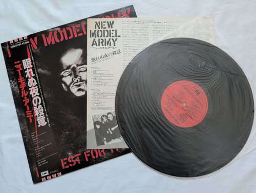NEW MODEL ARMY - NO REST FOR THE WICKED - JAPAN JAPANESE LP + OBI +G ...