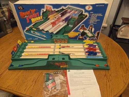 Vintage Ideal Rock 'N' Jockey Derby Table Horse Racing Game 1970s?80s ...