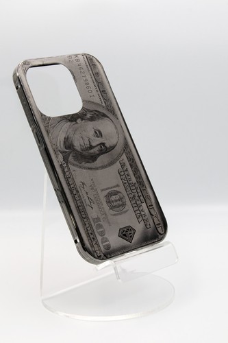 BLACK RHODIUM Apple iPhone 15 Pro DOLLAR EDITION CUSTOM VIP TOUCH ...
