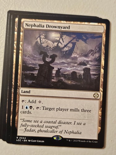 MTG | Nephalia Drownyard (x4 Playset) | (NM) The Lost Caverns of Ixalan ...