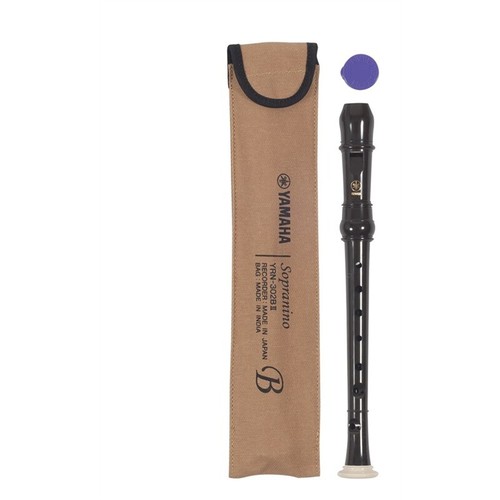 Yamaha YRN-302B Sopranino Baroque Fingering F Recorder | eBay