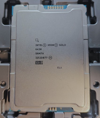 INTEL XEON GOLD 6430 PROCESSOR SRM7A 60M CACHE 2.10 GHZ CPU | eBay