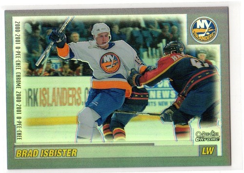 1X BRAD ISBISTER 2000 01 Topps Chrome #77 OPC REFRACTOR O Pee Chee NMMT ...