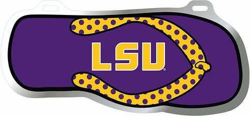 LSU Tigers Flip Flop License Plate / Tag | eBay