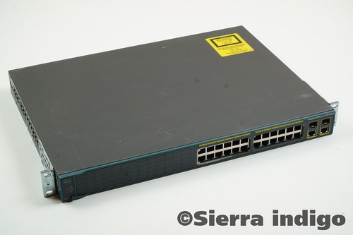 Cisco WS-C2960-24LC-S 24-Port Switch with Rack Mount Brackets PoE-8 | eBay