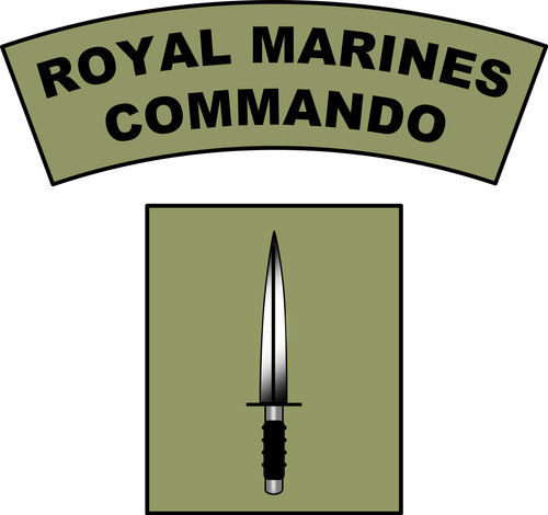 British Royal Marines Commando Self-adhesive Vinyl Decal V4 | eBay